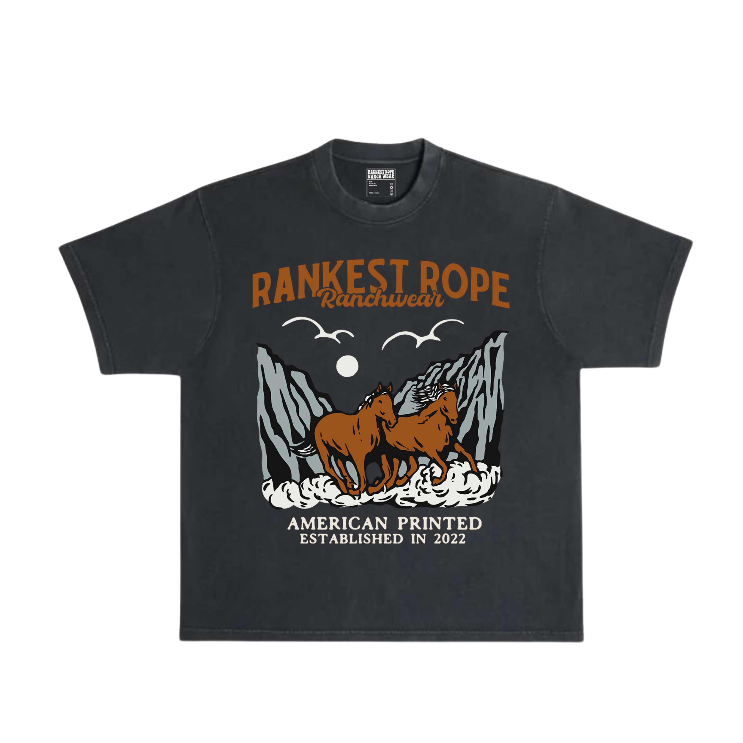Classic Black Shirt – Rankest Rope